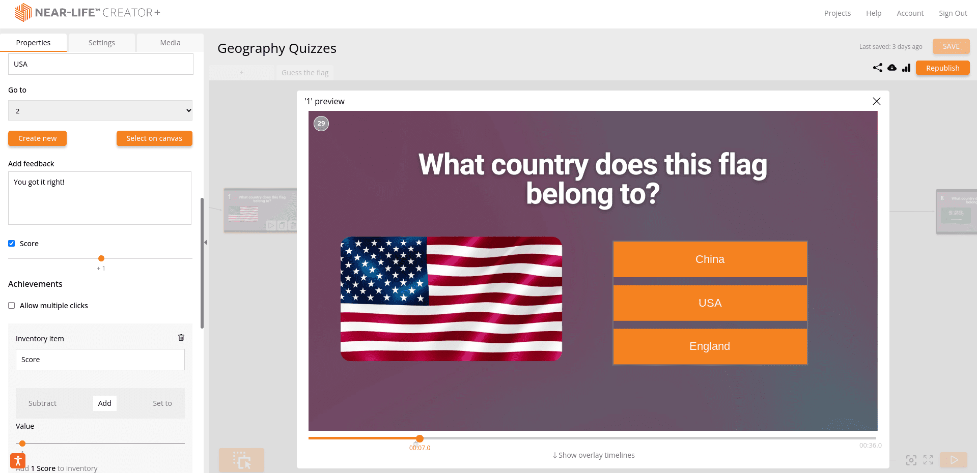 How to create an interactive quiz using Canva - Near-Life
