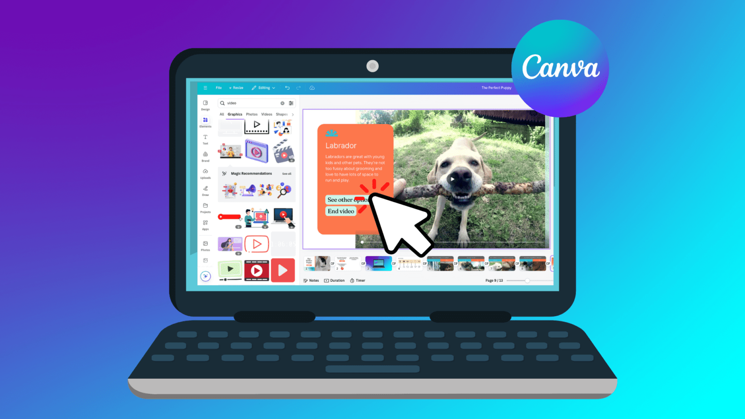 How to make your Canva content interactive - Near-Life